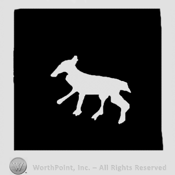 Mark with Goat in a black square. | #115075