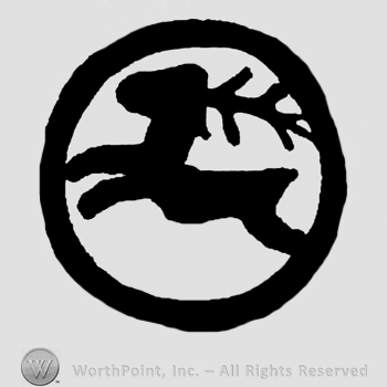 Mark with Running stag in circle | #115217