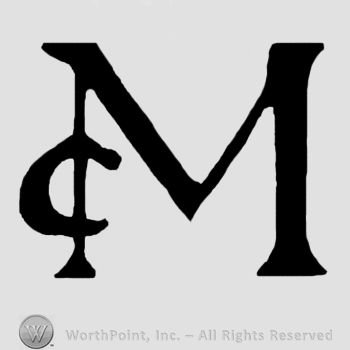 Mark with Uppercase CM | #115257