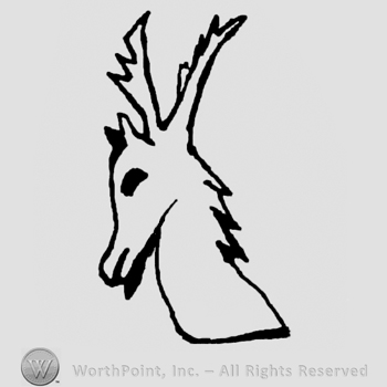 Mark with Stag head | #115284