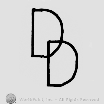 Mark with The monogram of letters "DD". | #115488