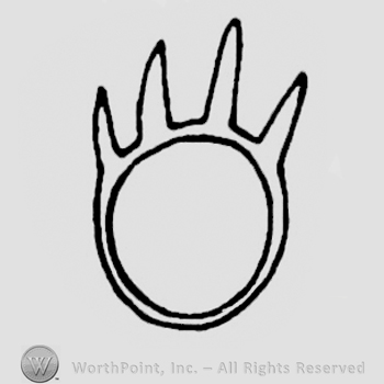 Mark with A bear paw symbol. | #115508