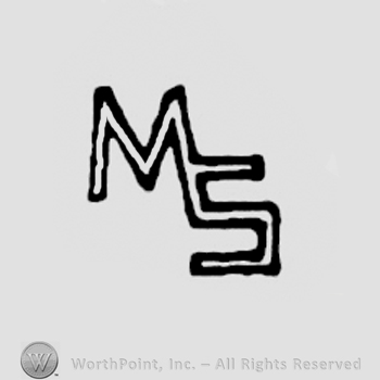 Mark with Monogram of letters "MS". | #115541