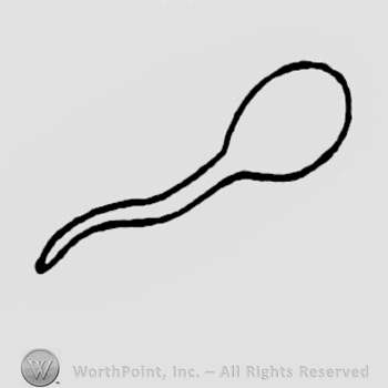 Mark with The symbol of a tadpole. | #115557