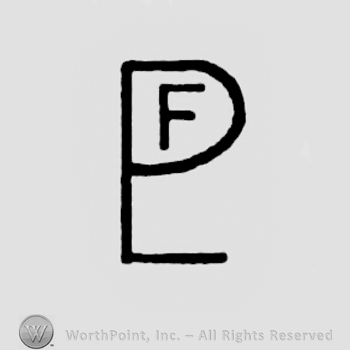 Mark with Monogram of letters "PLF". | #117706