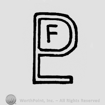 Mark with Monogram of letters "PLF". | #117777