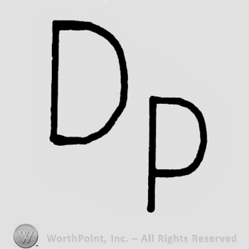 Mark with The letters "DP". | #117810