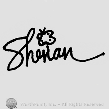 Mark with The text "Sherian" and a butterfly. | #117852