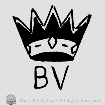 Mark with Crown with capital letters BV written | #117925