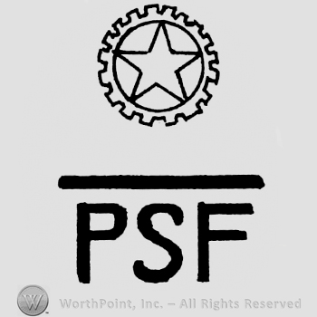 Mark with Star in a circle;PSF written bellow. | #118033