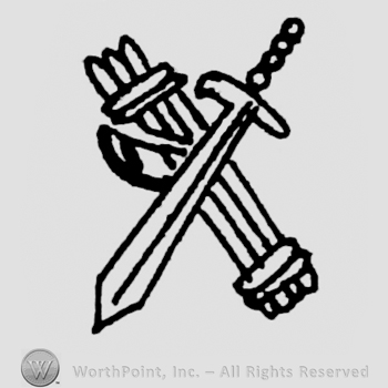 Mark with Crossed sword and quiver. | #118051