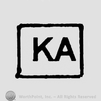 Mark with The letters "KA" and a square. | #118355