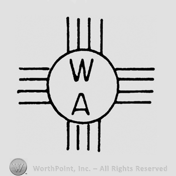 Mark with A shape like a sun symbol and the | #118367