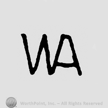 Mark with The monogram of letters "WA". | #118379