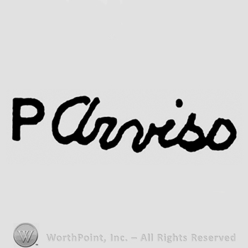 Mark with The text "P arviso". | #118390