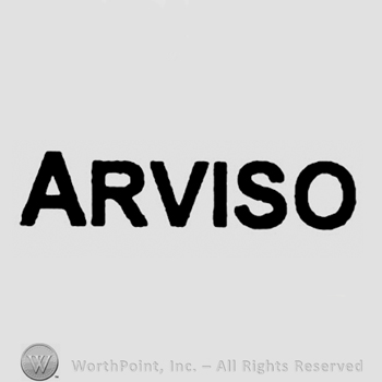 Mark with The word "ARVISO". | #118391
