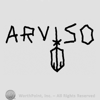 Mark with The text "ARVISO". | #118395