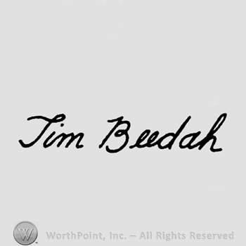 Mark with The text "Tim Beedah". | #118432
