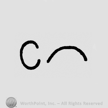 Mark with The letter "C" and an arch. | #118445