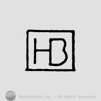 Mark with The monogram of letters "HB" and a | #118455