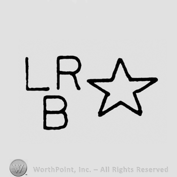 Mark with The letters "LRB" and a star. | #118475