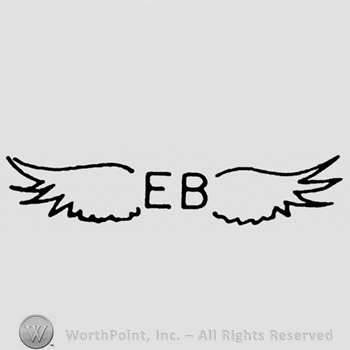 Mark with The letters "EB" and two wings. | #118496