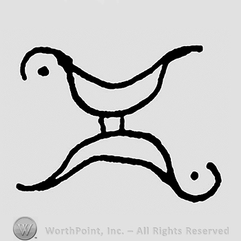 Mark with Two bird symbols. | #118525