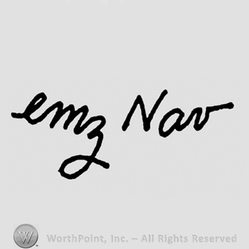 Mark with The letters "emg Nav". | #118552