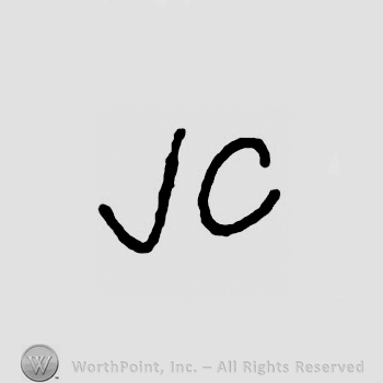 Mark with The letters "JC". | #118576