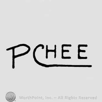 Mark with The text "P. CHEE". | #118630