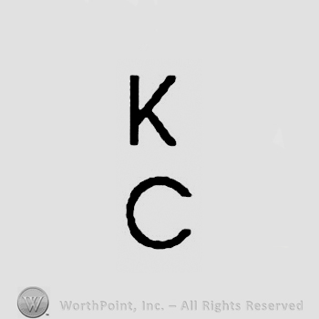 Mark with The letters "KC". | #118635