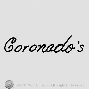 Mark with The word "Coronado's". | #118676