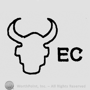Mark with A buffalo head and the letters "EC". | #118686
