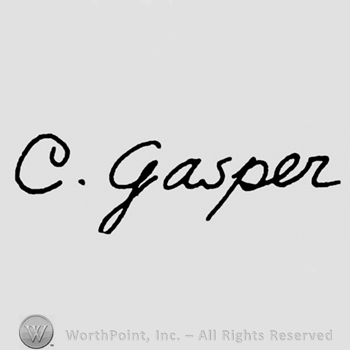 Mark with The text "C. Gasper". | #118790