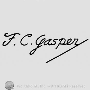 Mark with The text "F.C. Gasper". | #118792