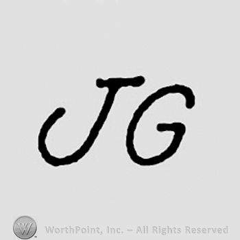 Mark with The letters "JG". | #118802