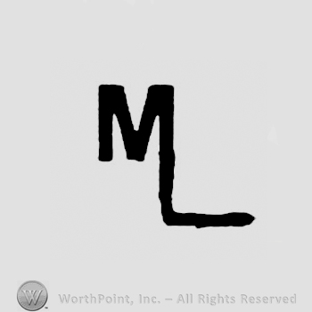 Mark with Monogram of letters "ML". | #119081