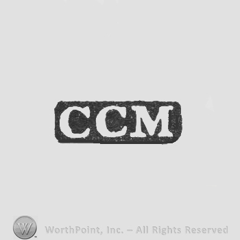 Mark with The letters "CCM" and a rectangle. | #119421