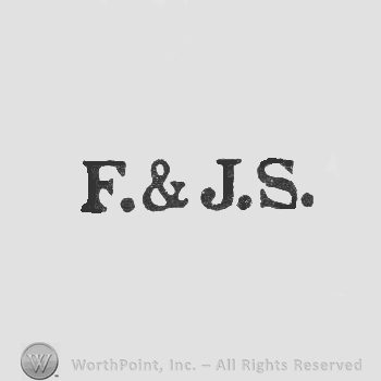 Mark with The letters "F.&J.S.". | #119451