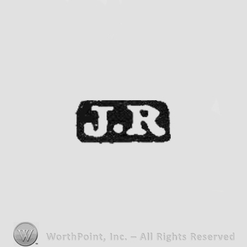Mark with The letters "J.R". | #119520
