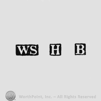Mark with The text "WS" and the letters "H B". | #121694