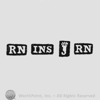 Mark with The letters "RN", "INS", "RN" and a | #121818