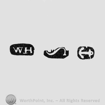 Mark with The letters "WH S" and an anchor. | #121845