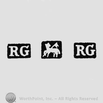 Mark with The letters "RG", a fox, a flag and the | #121852