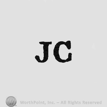Mark with The letters "JC". | #122517