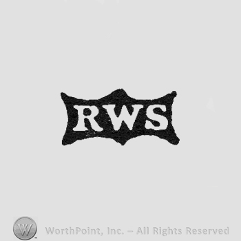 Mark with The letters "RWS" and a stylized shape. | #122622