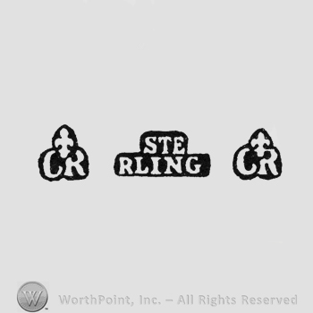 Mark with The letters "CR", the word "STERLING", | #122714