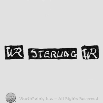 Mark with The monogram of letters "WR" and the | #122763