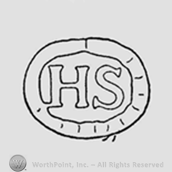 Mark with Designs on oval panels. American eagle, | #123432