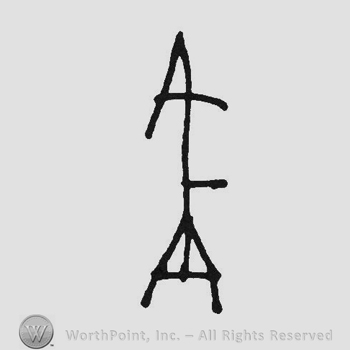 Mark with The monogram of letters "AFA". | #125695